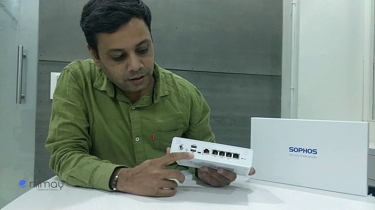 Sophos XG86 R2 Firewall Unboxing Hindi - YouTube