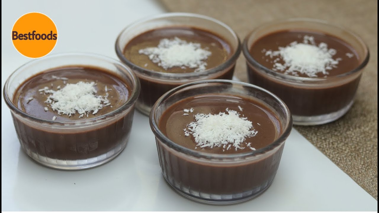 Chocolate Pudding│Supangle│Turkish Chocolate Pudding│Turkish Dessert ...