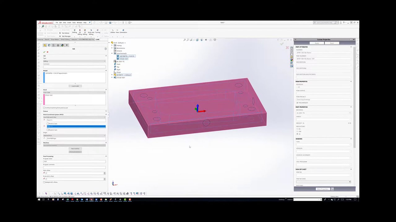 HSMWorks Part Programming - The BEST? way - YouTube