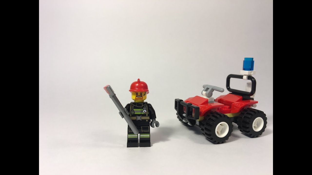 Lego Fire ATV Review - YouTube