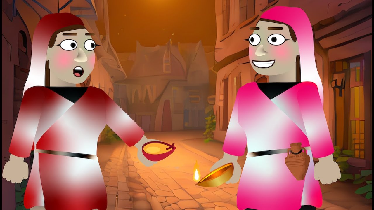 Ten Brides | Bible Songs for Kids | Parables and Moral Stories - YouTube