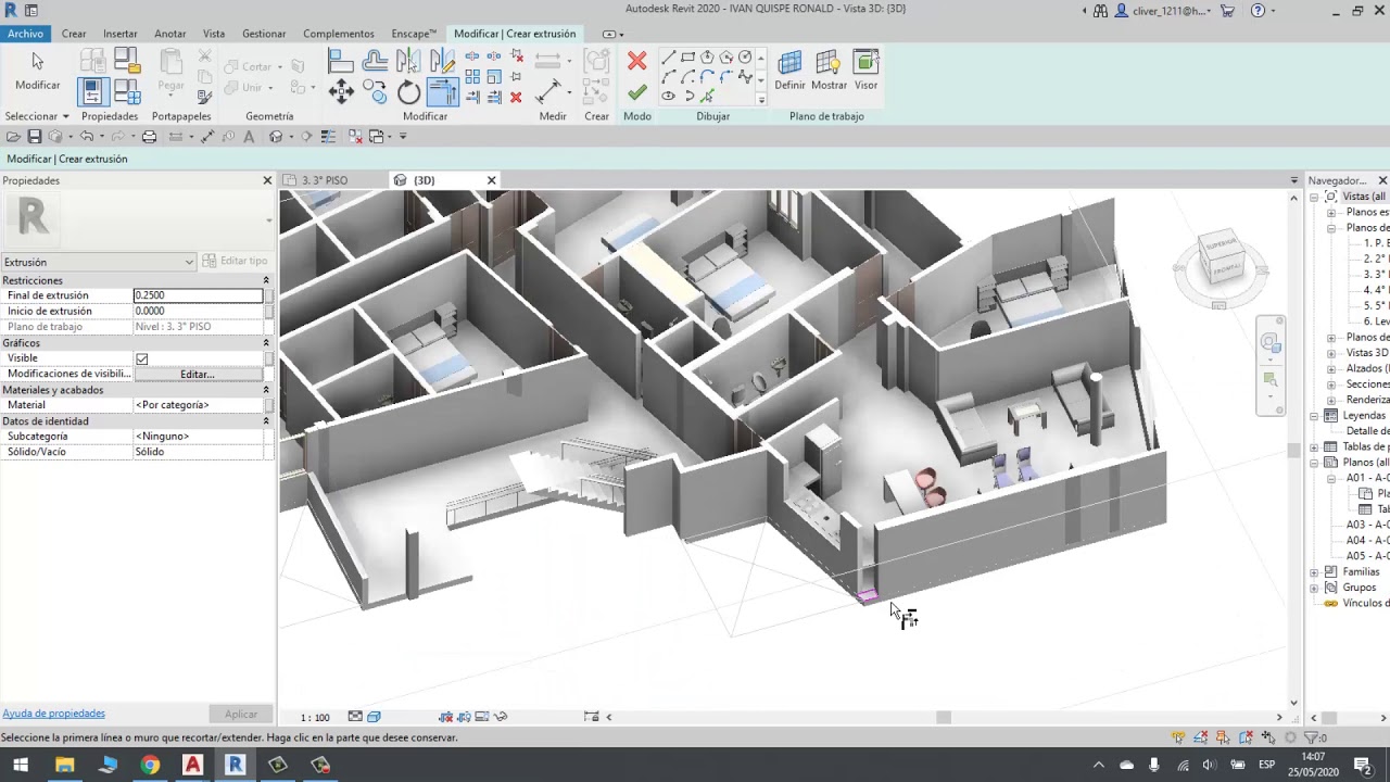 COMO MODELAR UNA COLUMNA IRREGULAR DE FORMA IN SITU EN REVIT 2020 - YouTube