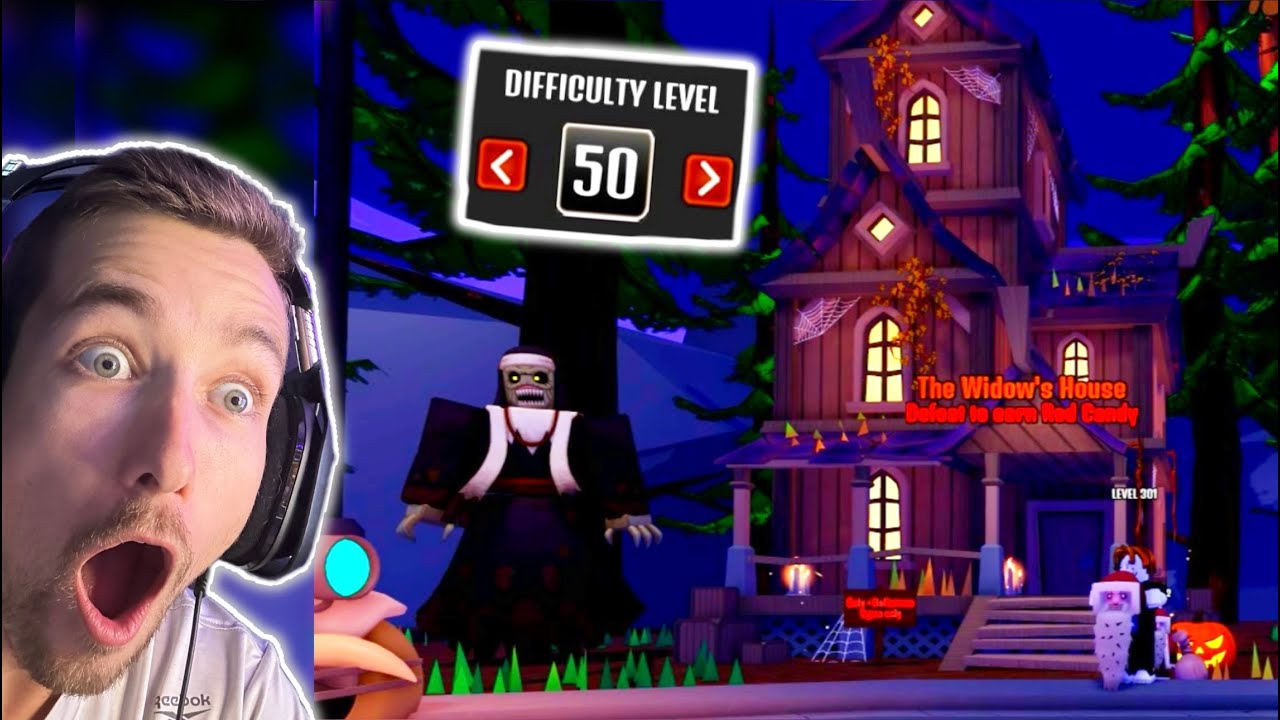 Winning "The Widow's House" Difficulty 50 on Horror Mode in The House ...