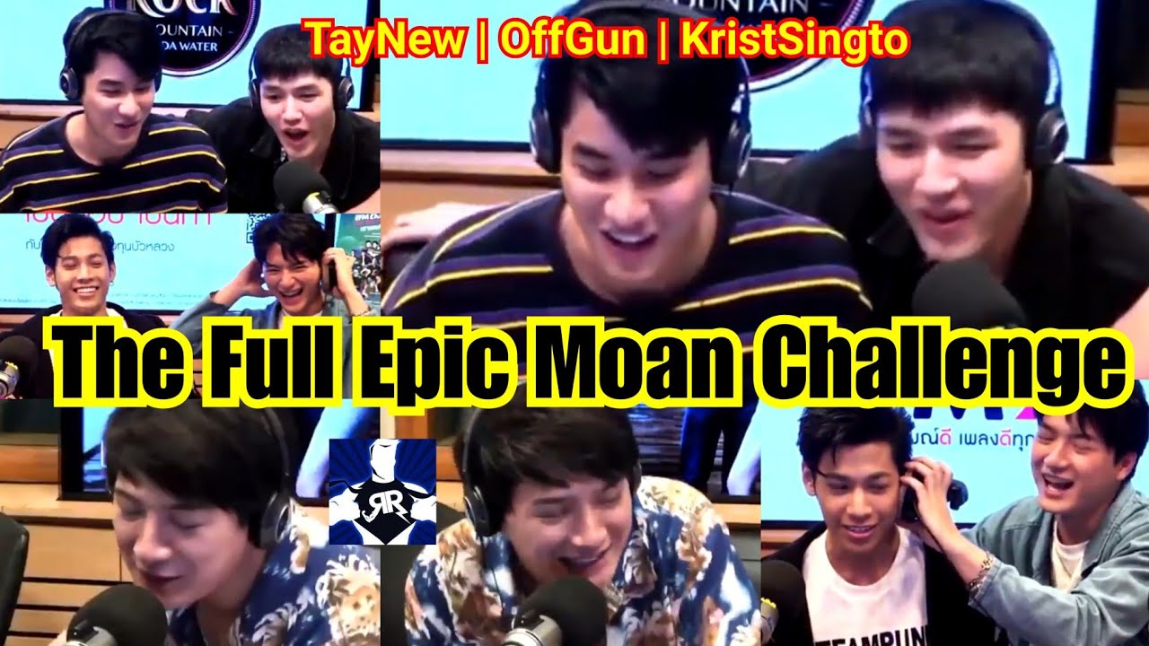 TayNew, OffGun, and KristSingto Epic Moaning Challenge - Who Did It ...