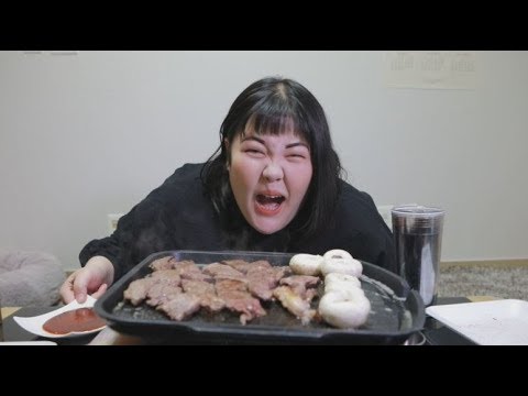 Yang Soo Bin)밥 없이 먹는 와규!! 소고기는 살안쪄~~ 아 몰랑~~