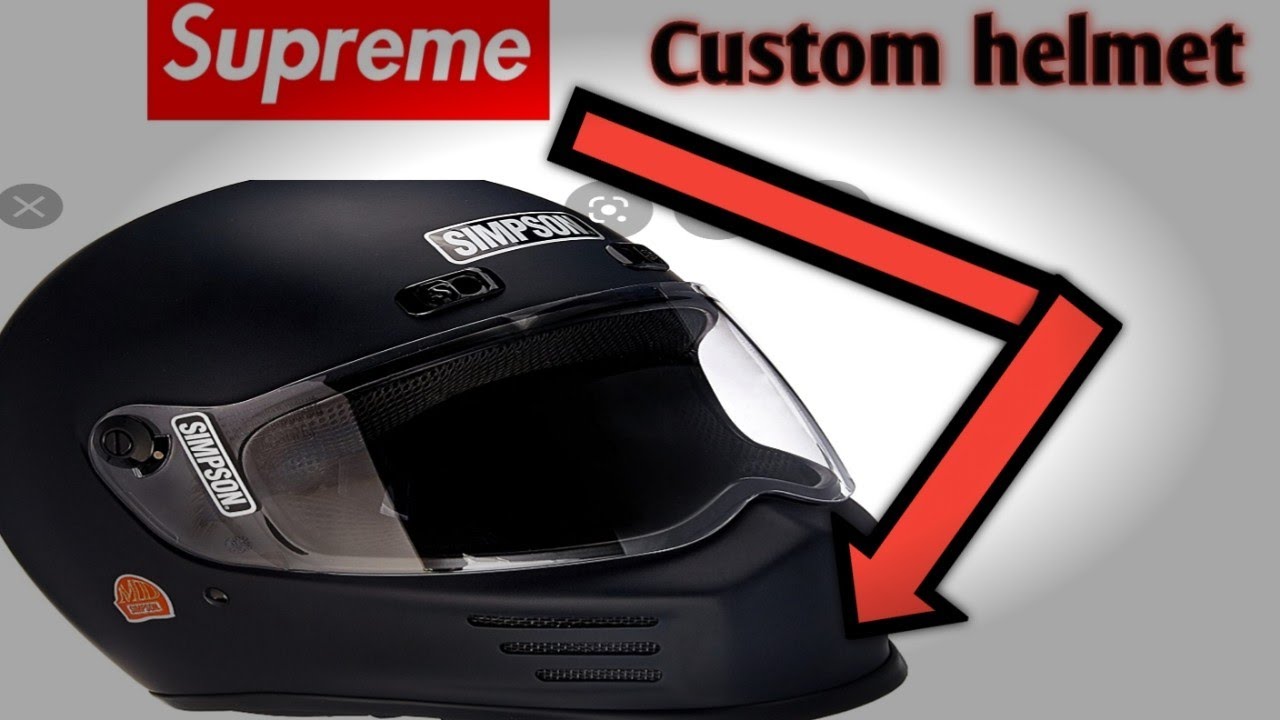 🔥Custom SUPREME Box Logo Helmet 🔥(+ suprise) - YouTube
