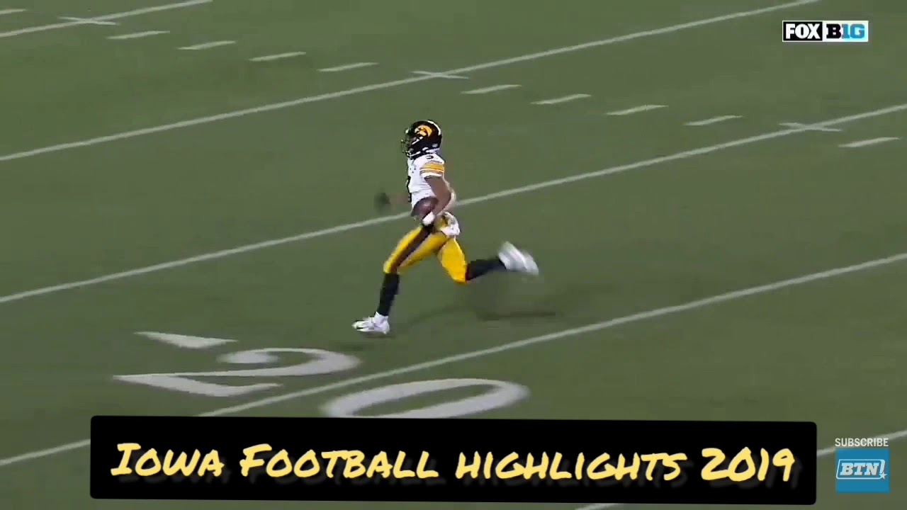 Iowa Hawkeye Football highlights 2019 - YouTube