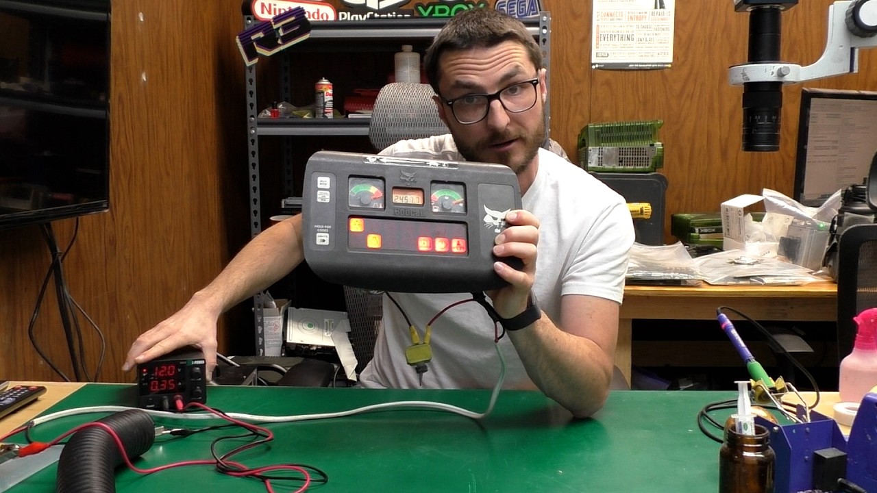 Fixed Bobcat 331 Mini excavator Controller Base 6678683 - YouTube
