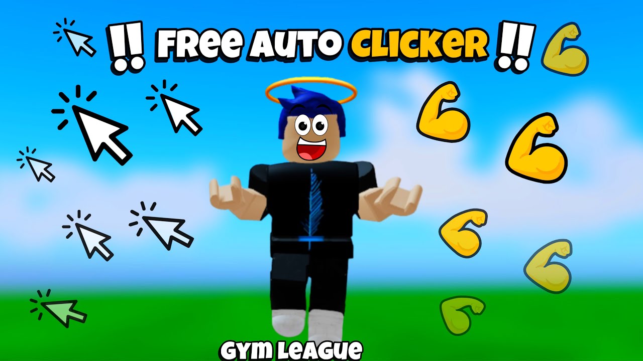 Gym League Added FREE Auto Clicker In The Game | Roblox - YouTube