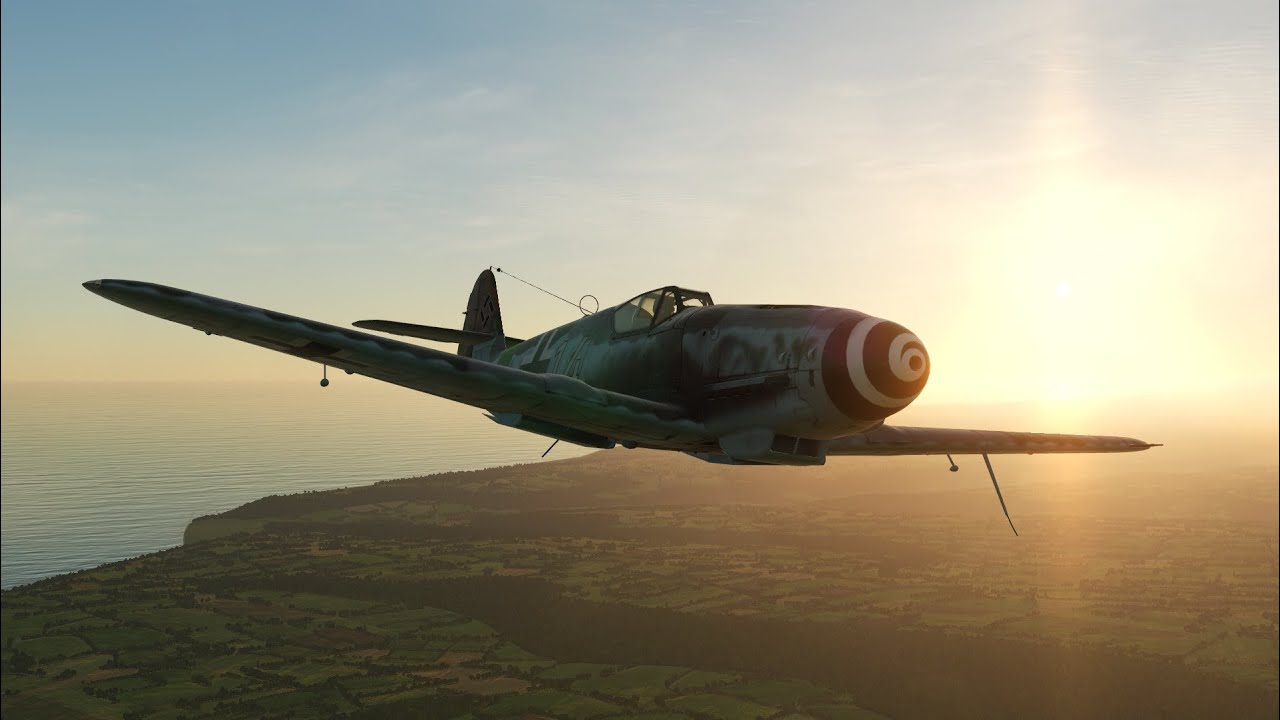 DCS - Bf 109 K-4 Kurfürst vs Spitfire LF Mk. IX - Storm of War Server ...