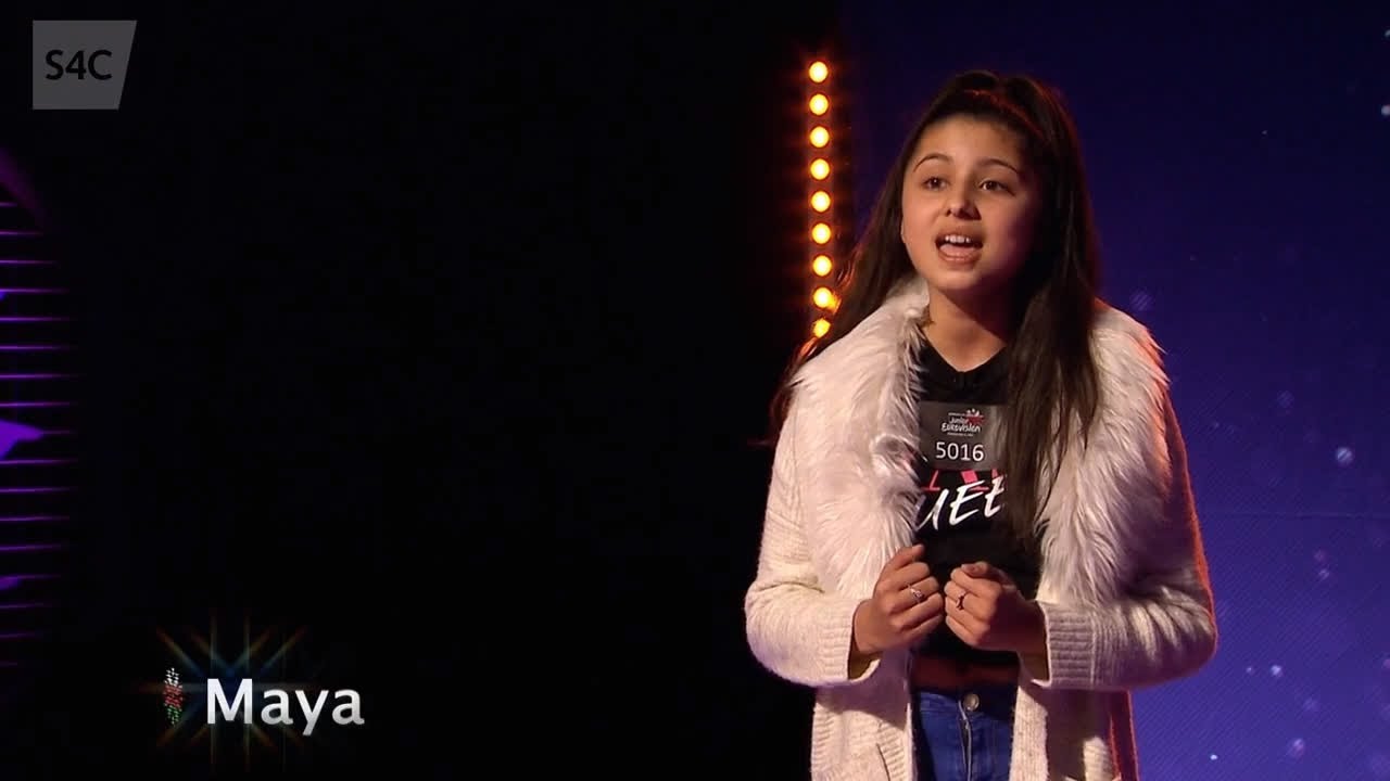 Maya | Chwilio am Seren | Junior Eurovision 2019 | Cymru | Wales - YouTube