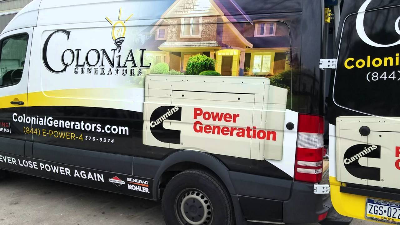 Our custom mercedes generator trucks at Colonial Generators - YouTube
