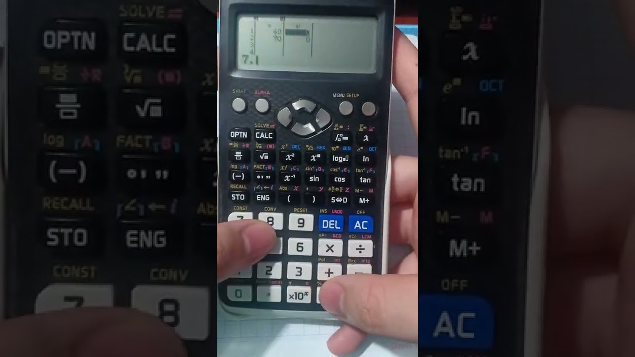 Cách bấm máy nội suy Casio 580fx và cách nội suy tính tay cực đơn giản ...