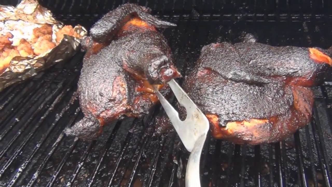 Hardcore Texas BBQ. Mollejas, Sweetbreads, Chicken Smoked - YouTube