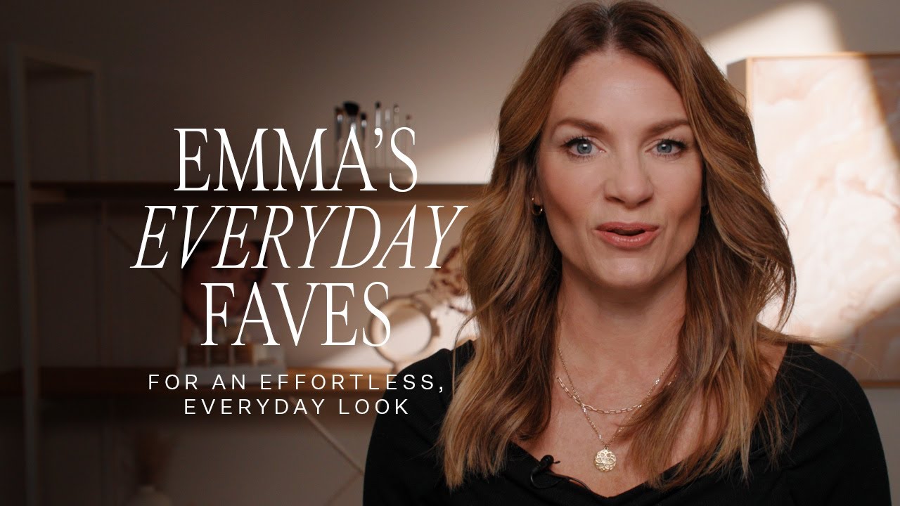 My Effortless Everyday Makeup Look | Emma's Current Faves - YouTube