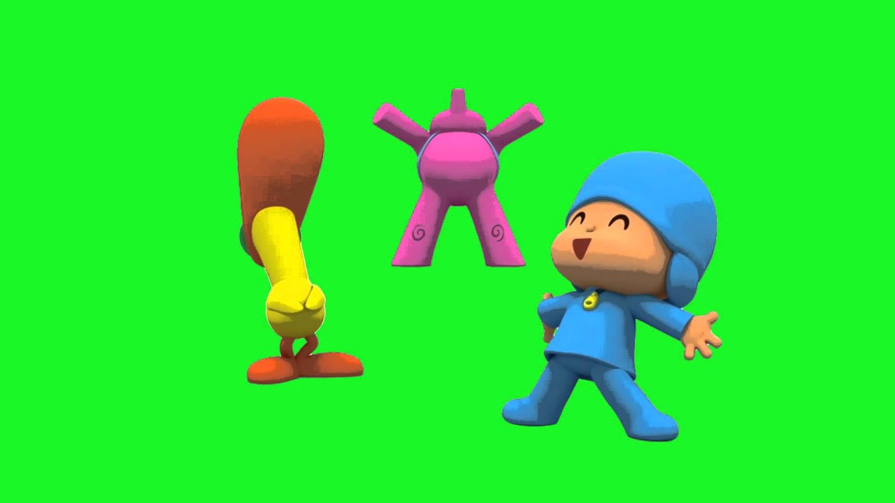 POCOYÓ FREE Green Screen 012HD1080 - YouTube