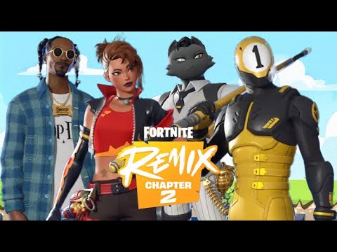 LIVE New Fornite Chapter 2 Remix! Customs Come Join! Battle Pass Give ...