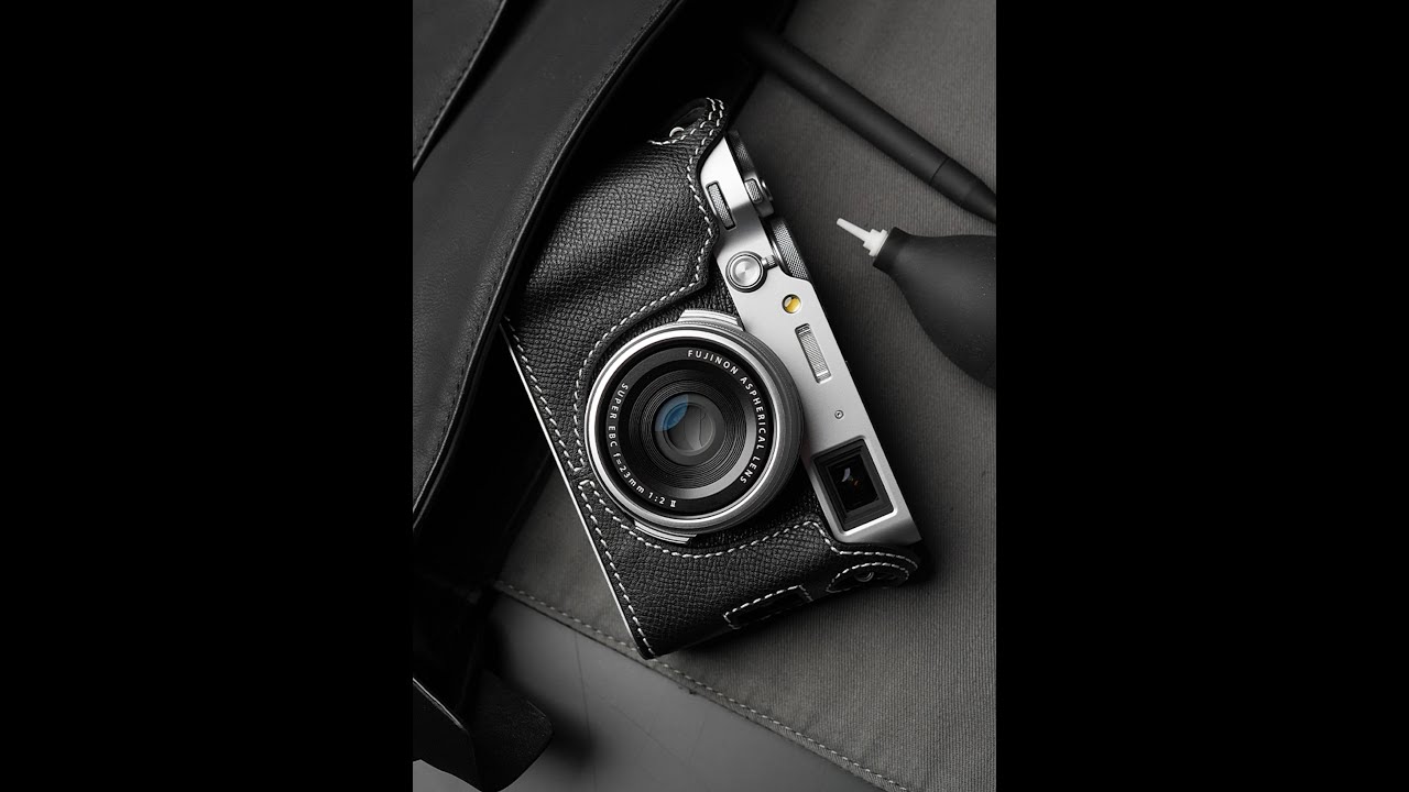Fujifilm X100VI Leather Case by VINCOV - YouTube