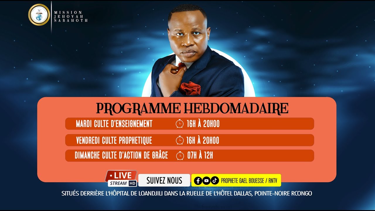 ECRASER LA TêTE DU SERPONT/ Prophète LANDOU GRACE - YouTube