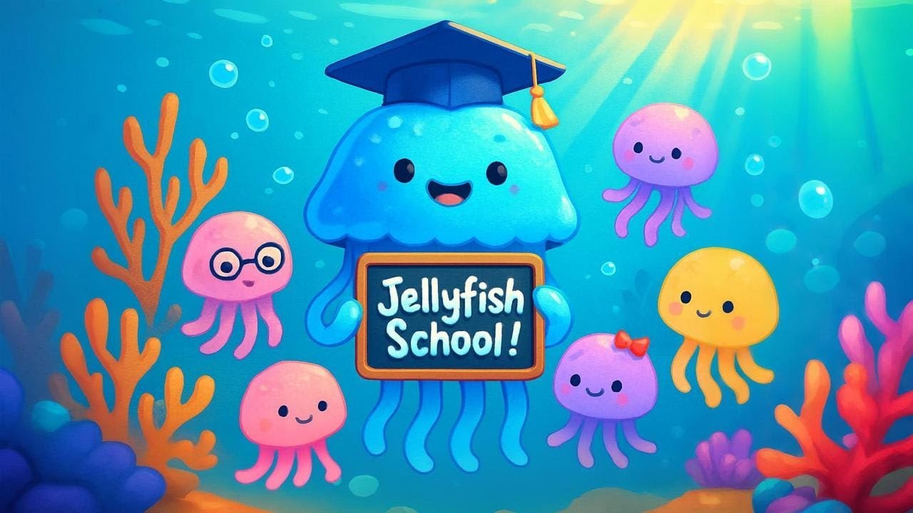 Jellyfish School for Kids 🌊 | Fun Facts About Sea Life!" | Welcome to ...