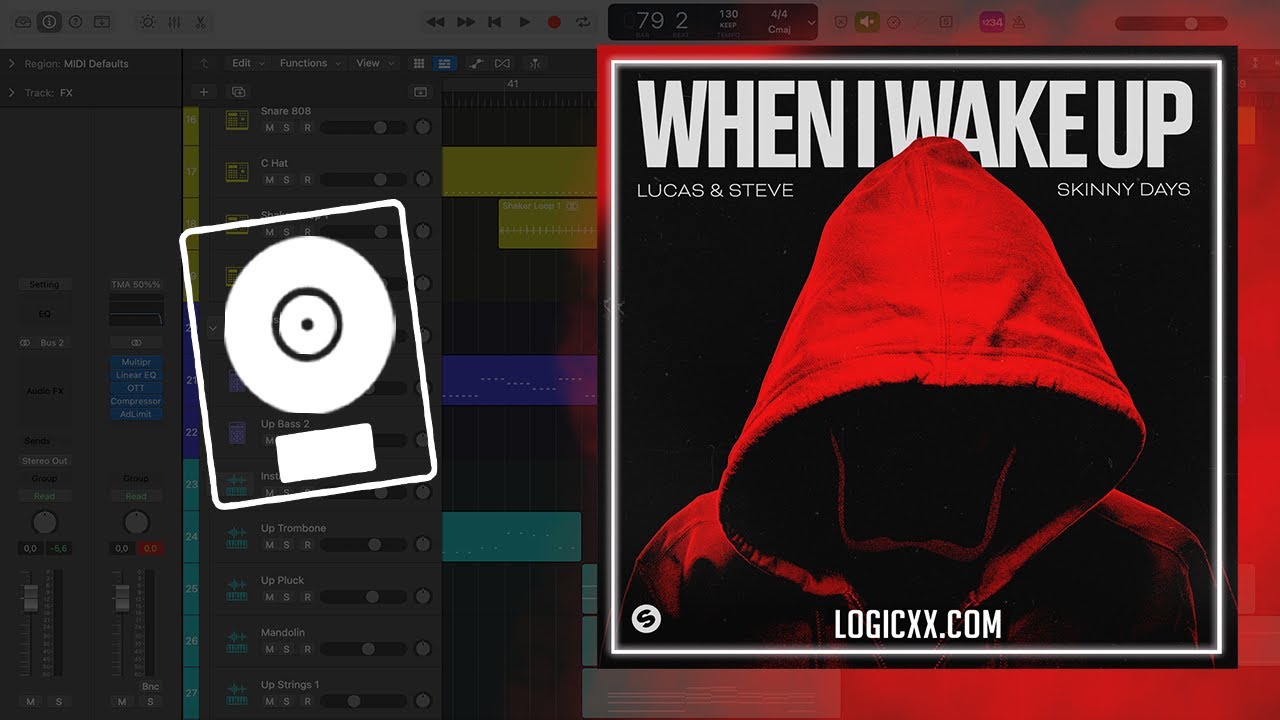 Lucas & Steve x Skinny Days - When I Wake Up (Logic Pro Remake) - YouTube