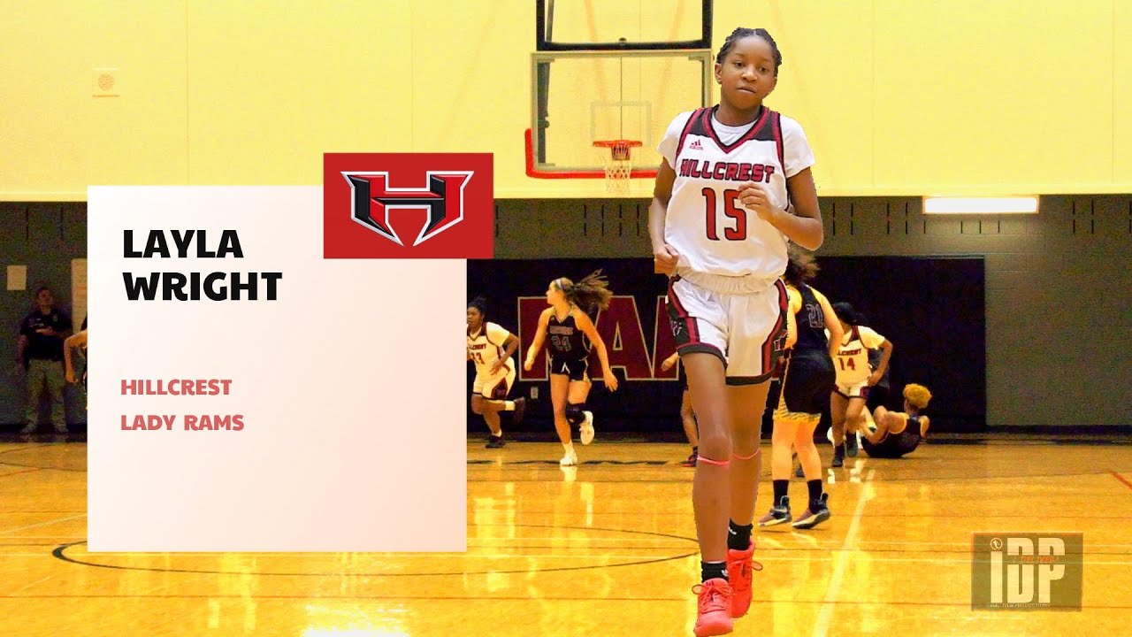 Hillcrest Lady Rams Versus Eastside Eagles Girls Basketball - Layla Wright - YouTube