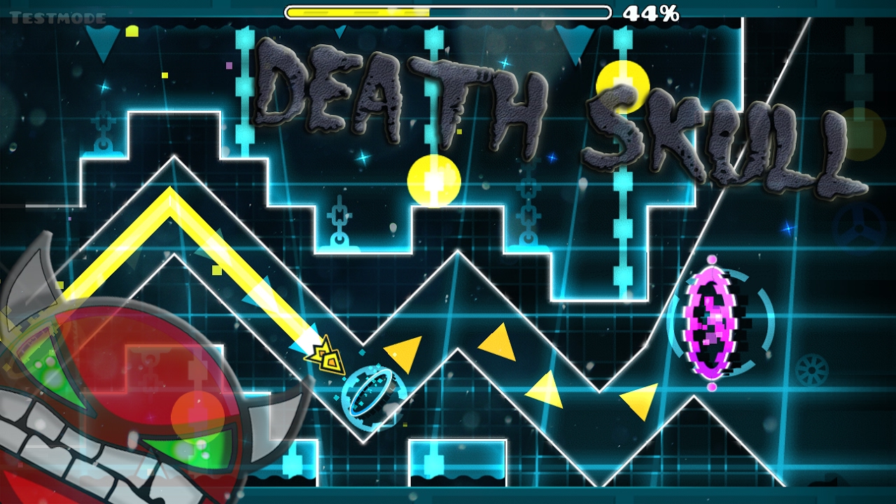 My First 2.1 Demon! Death Skull by me [Easy Demon?] | Geometry Dash 2.1 ...