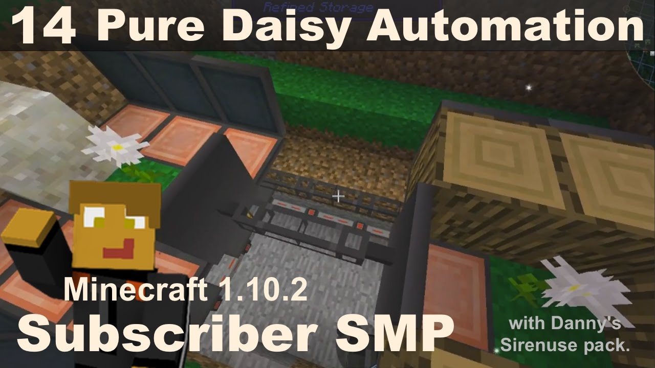 Minecraft SMP - E14 - Pure Daisy Automation & JEI Sync Debate - YouTube