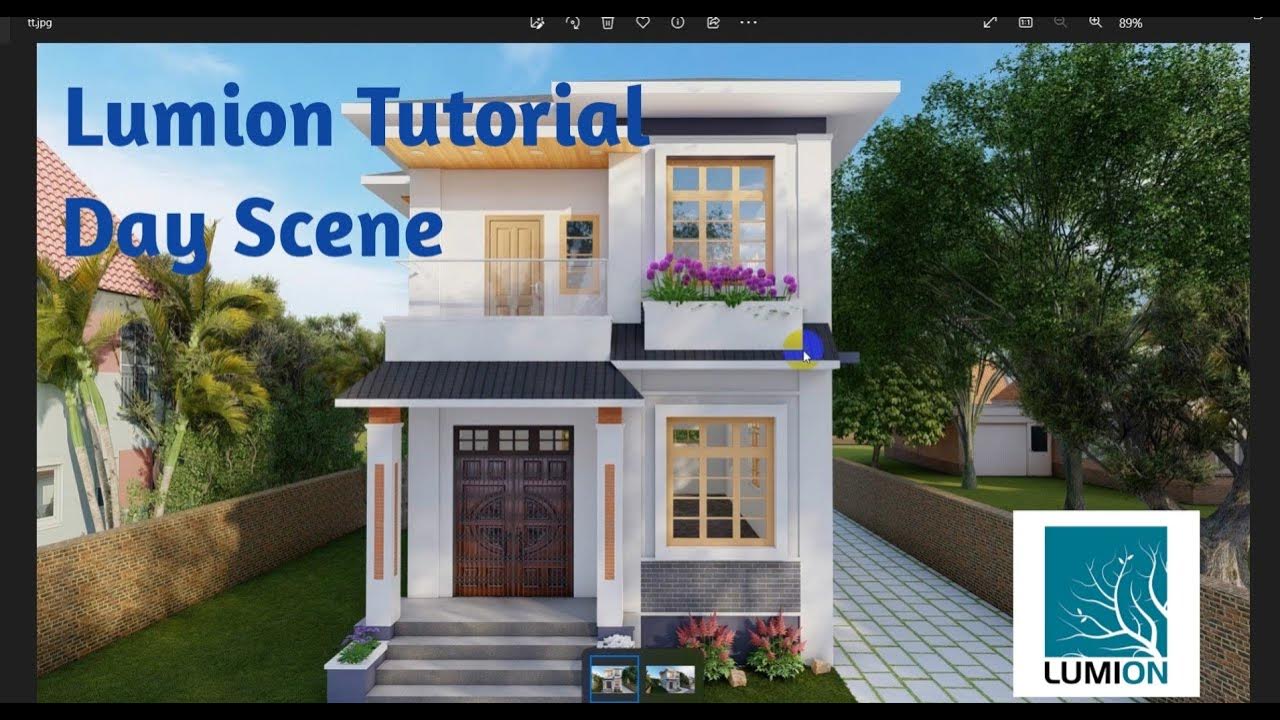 Lumion Tutorial (Myanmar)- Sketchup to Lumion Day Scene - YouTube
