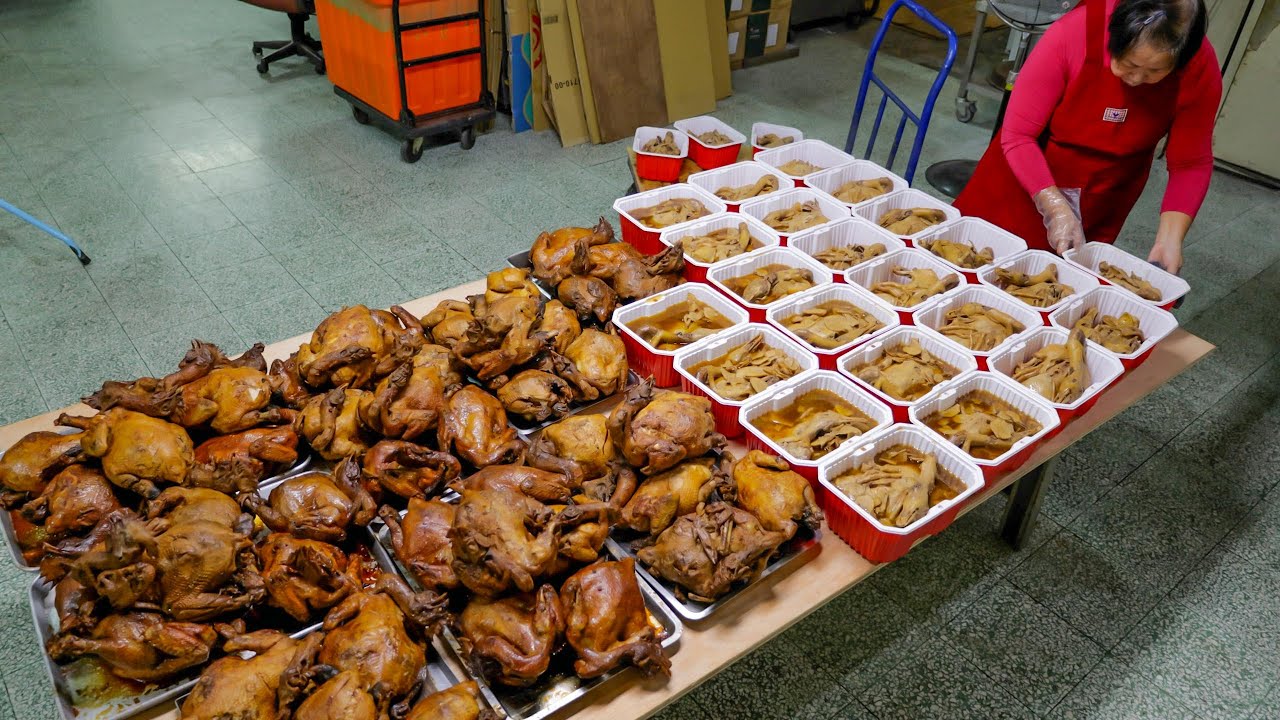 New Year's Dishes ! Daokou Chicken, Golden Braised Duck Making / 年菜 ...
