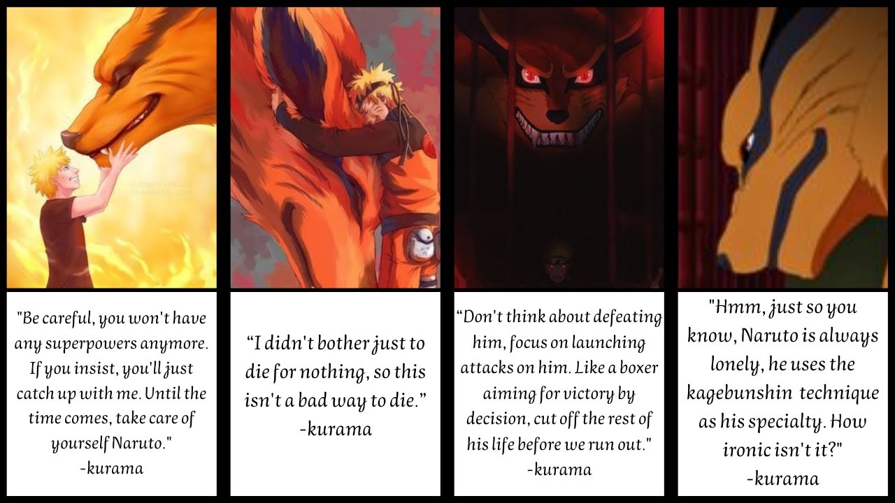 Naruto Kurama Quotes Kurama | Narutopedia | Fandom