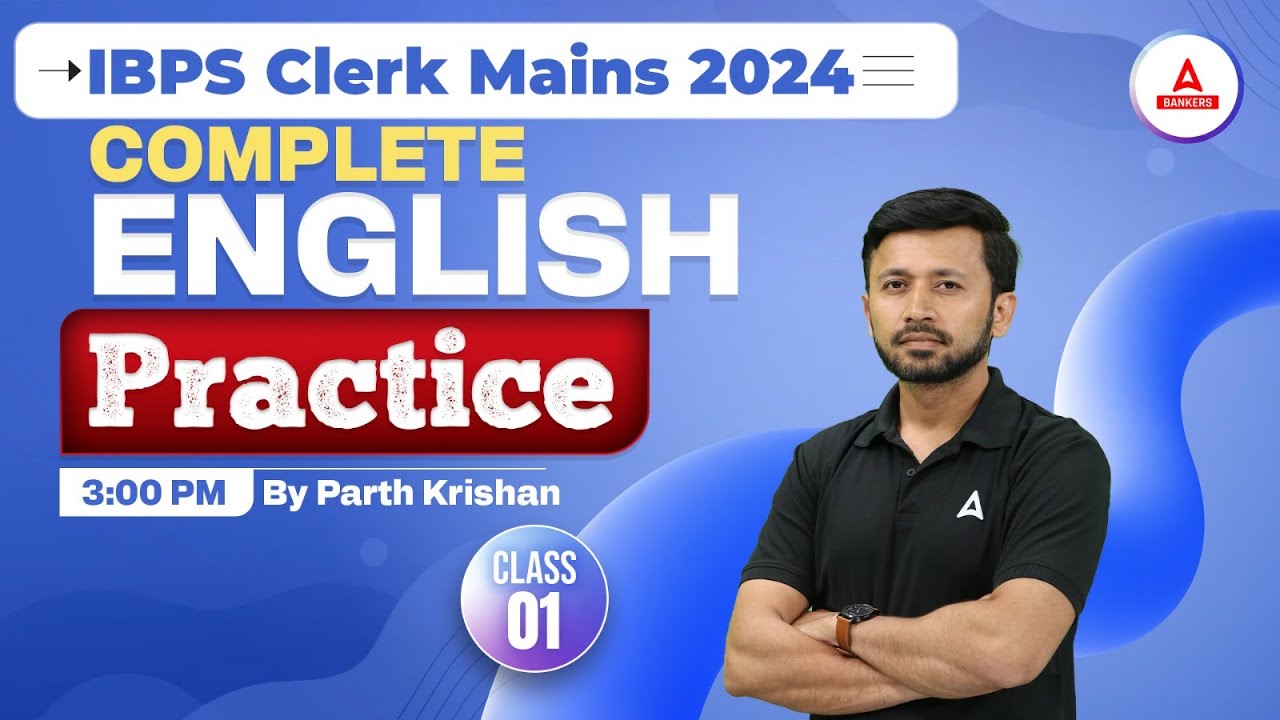 IBPS Clerk Mains English Practice Class-1 | IBPS Clerk Mains ...
