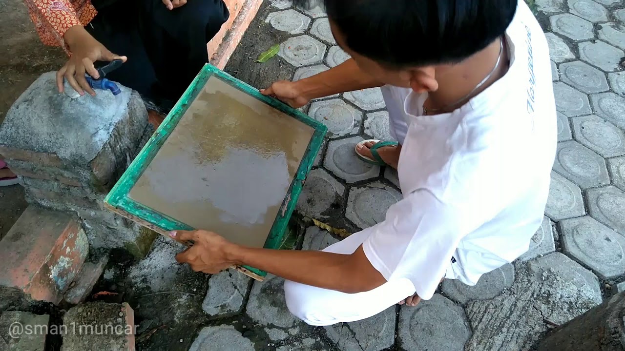 CARA MENYABLON KAOS DENGAN MUDAH!!! - YouTube