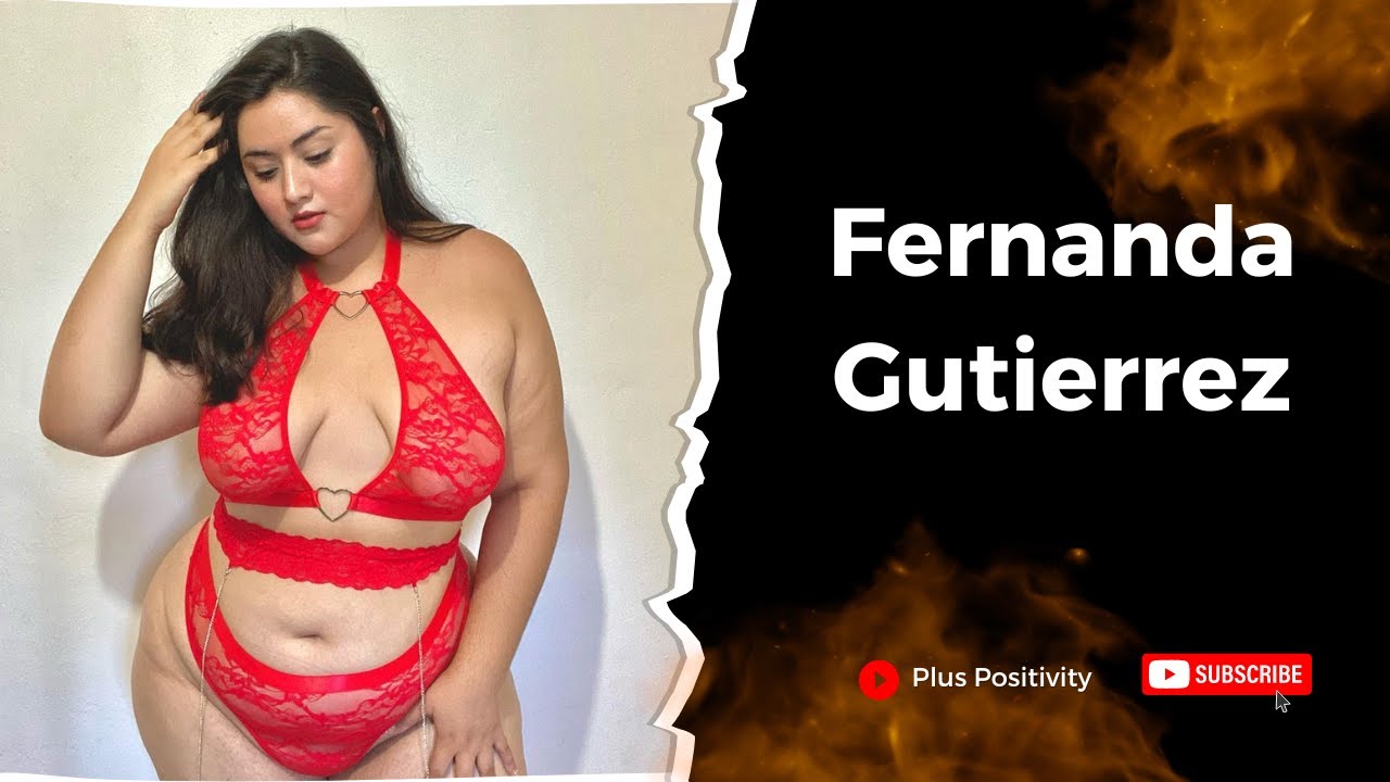 Fernanda Gutierrez| Beautiful Plus Size Model | Curvy Fashion Model | Influencer | Biography ...