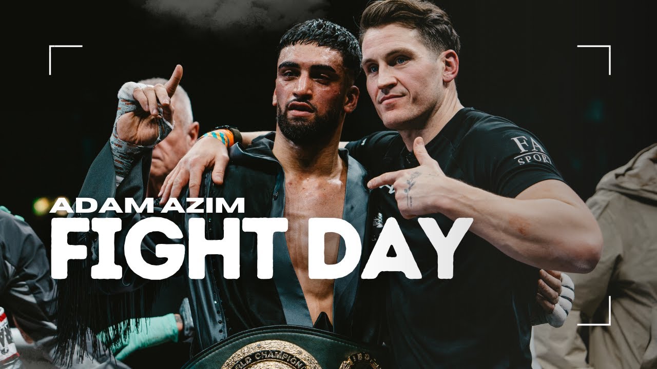 Adam Azim IBO World Title Fight | Behind The Scenes - YouTube