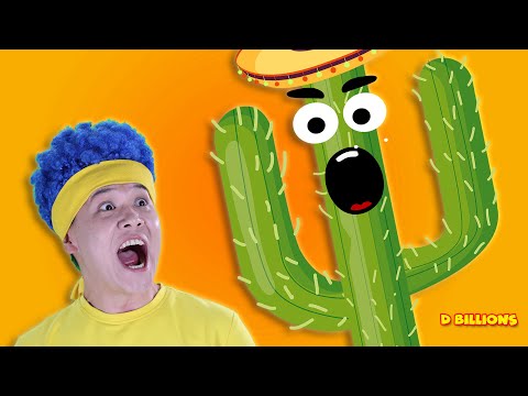 Meet the Funny Cactus | D Billions Kids Songs
