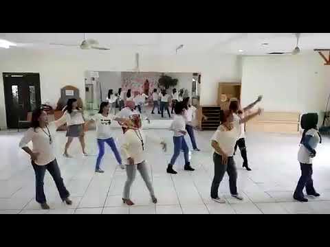 Sweet Rhumba - Line Dance demo by Crayons Class (Pipit) - YouTube