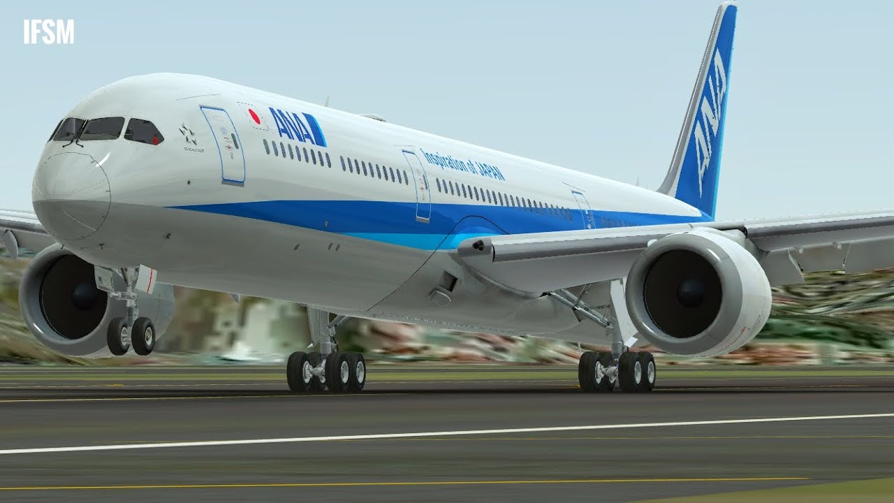 Infinite Flight Boeing B787 - 10 All Nippon Airways - KLAX - KSAN - YouTube