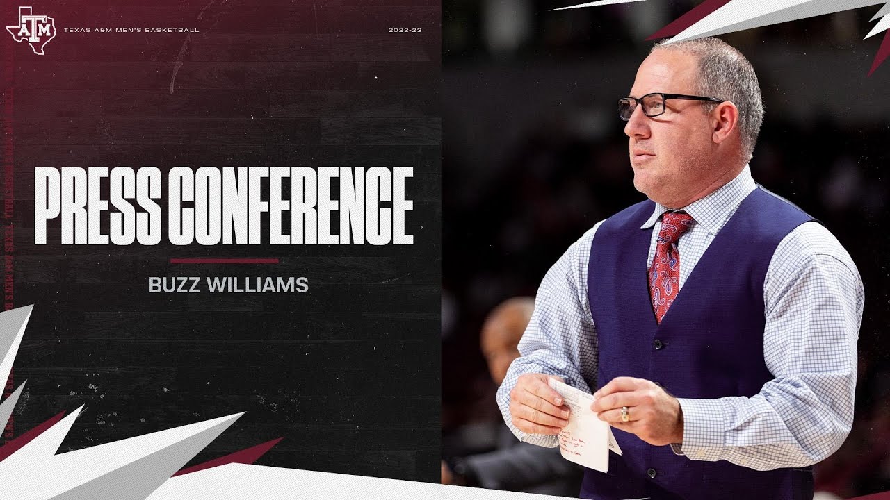 Weekly Press Conference: Buzz Williams - YouTube