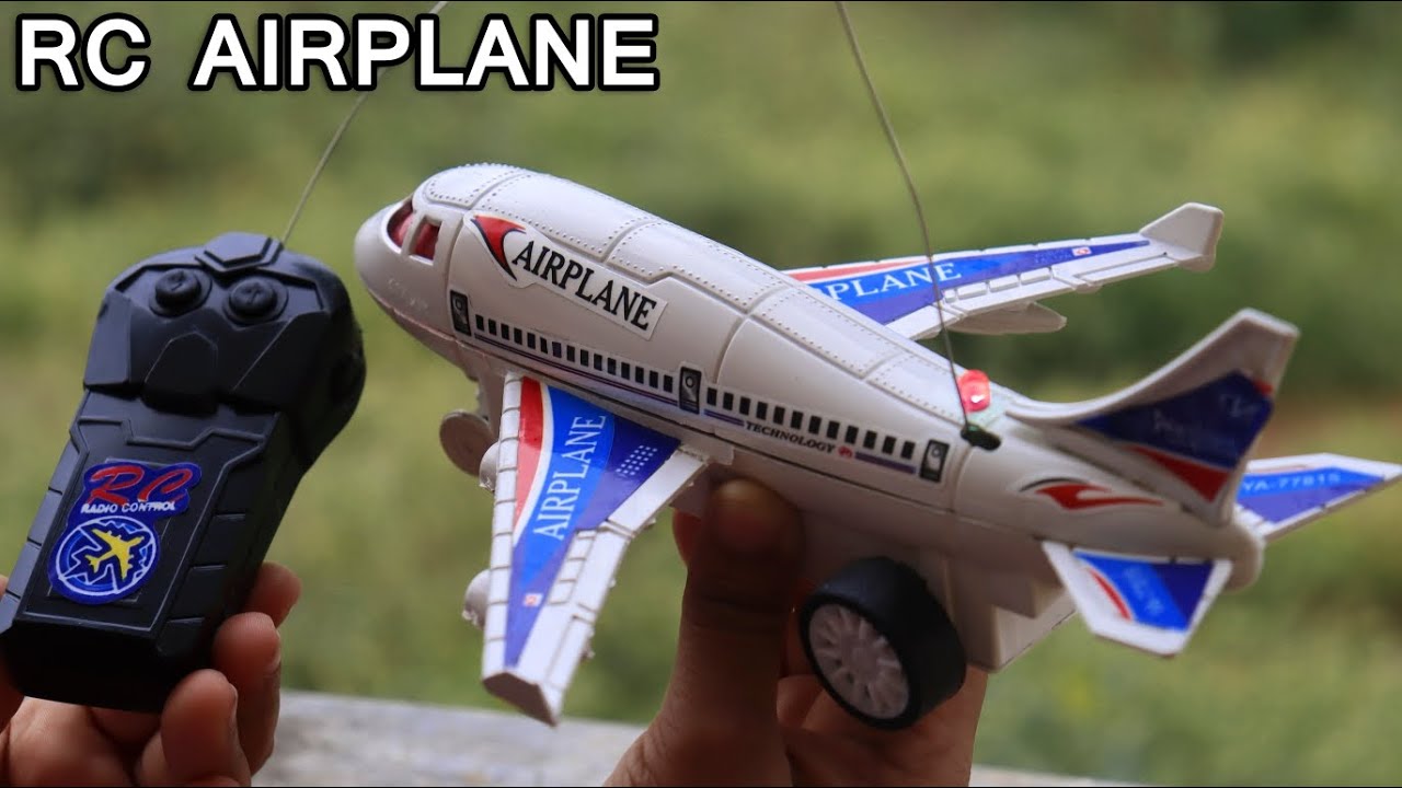 RC Airplane Unboxing and Testing | RC Airplane Testing | Remote Control ...