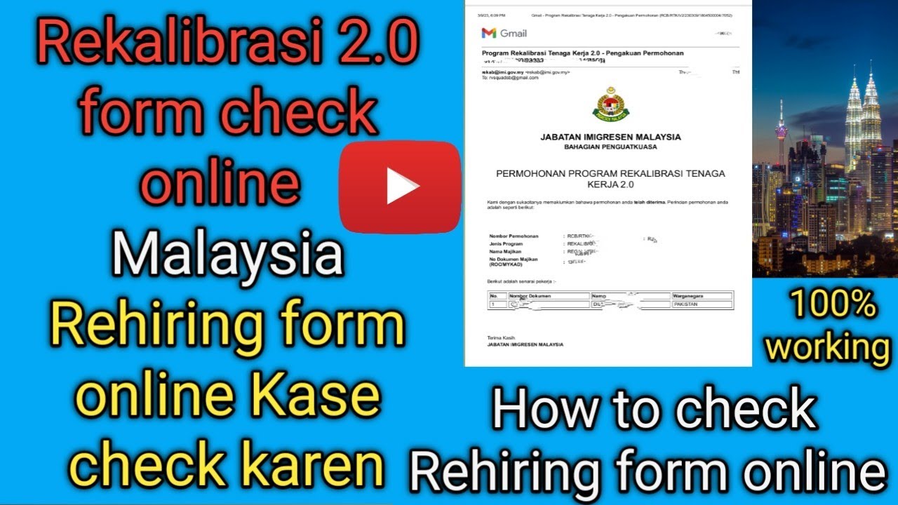 Rekalibrasi form check online in malaysia | Rehiring form check online ...