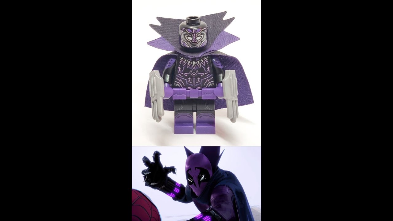 The Prowler (Into The Spider-Verse) LEGO! How To Build Him! - YouTube