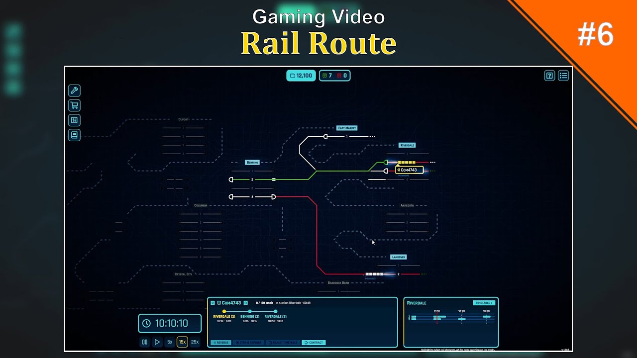 #6 Gaming video: Rail Route (First Preivew) | Game for Fun - Chơi thử ...