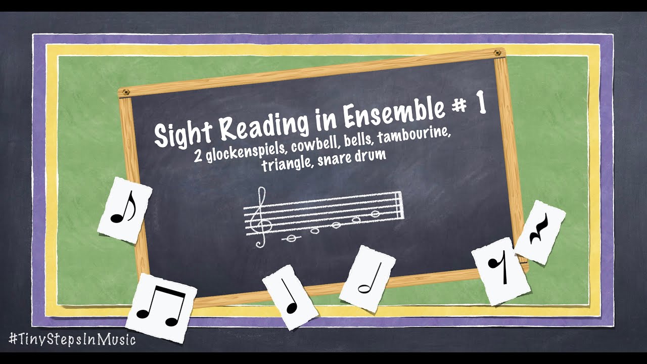 Sight Reading in Ensemble 1 - Percussion Playalong, Rhythmic Playalong ...