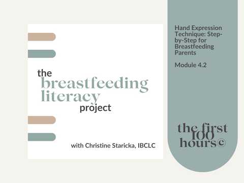 Hand Expression Technique: Step-by-Step for Breastfeeding Parents