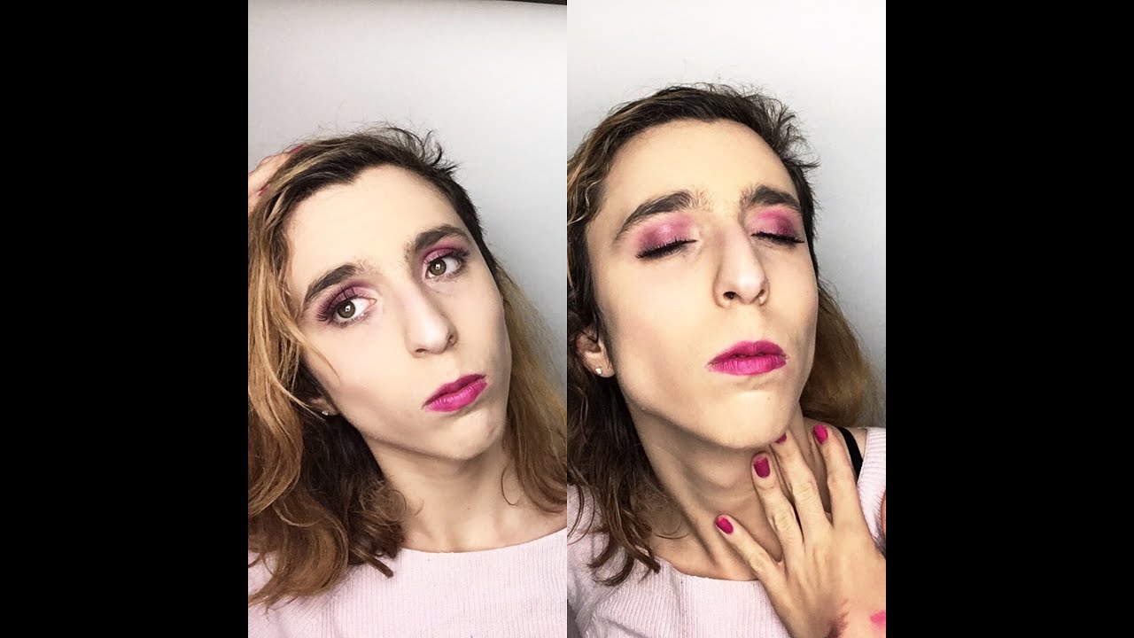 pretty in pink makeup tutorial - YouTube