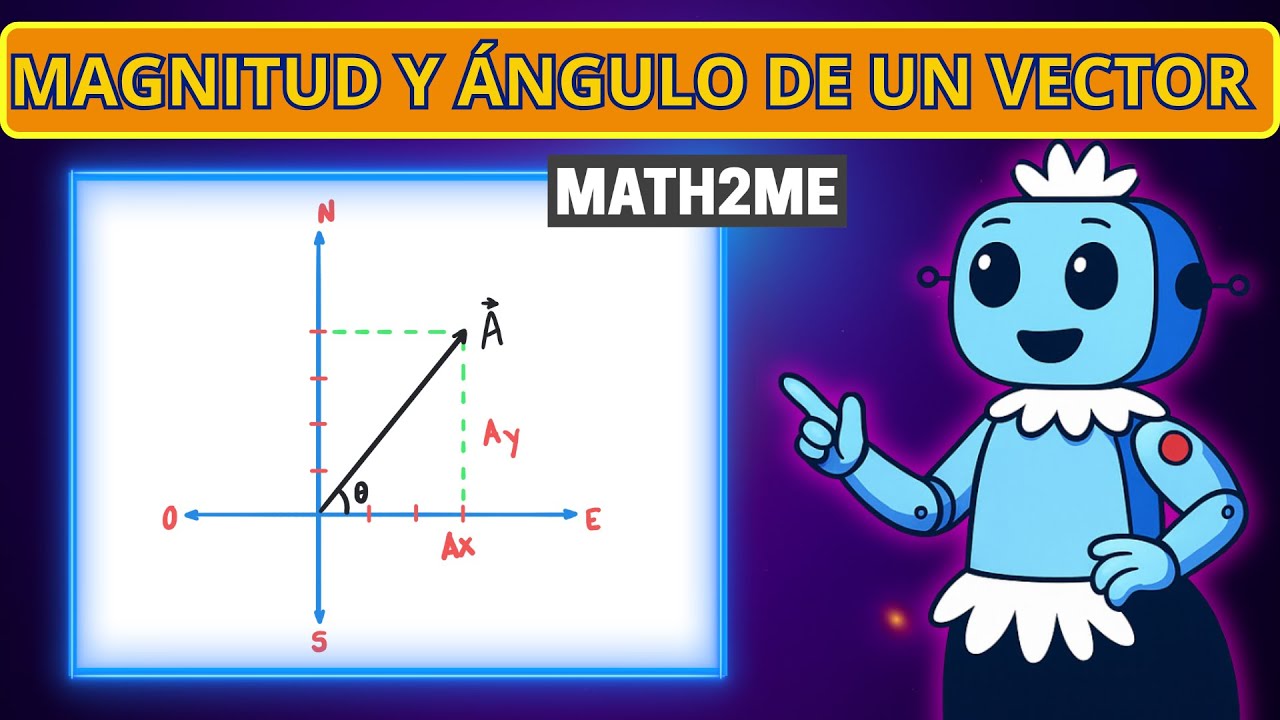 Magnitud y ángulo de un Vector - YouTube