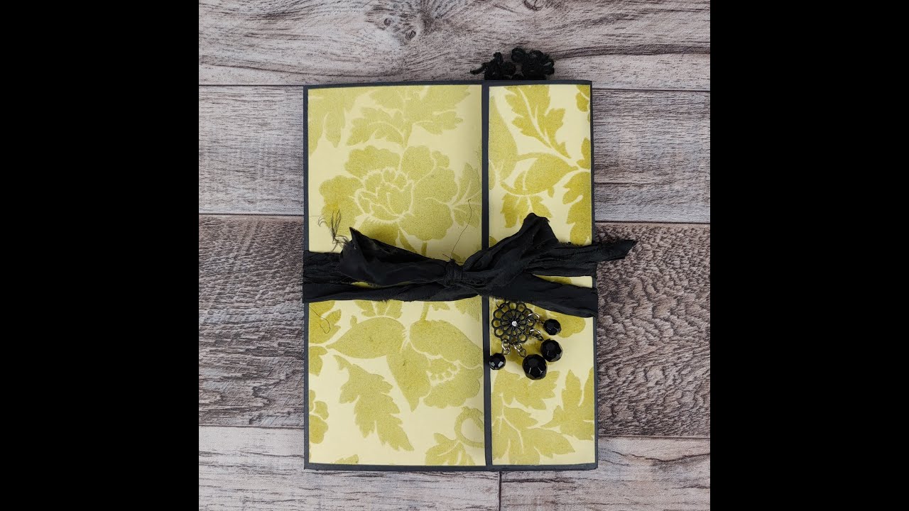 Baroque Embossed Envelope Junk Journal Folio FlipThrough - YouTube