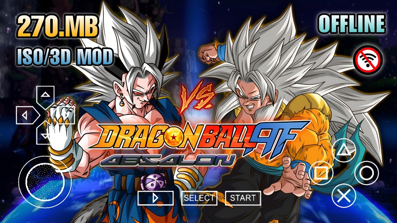 DRAGON BALL AF Vs Absalon PPSSPP ISO DBZ 2024 Mod Dragonball Z Shin ...