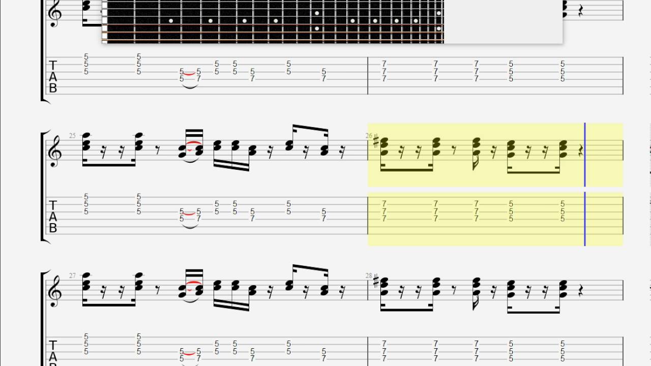 Chic, The Freak Out GUITAR TAB - YouTube